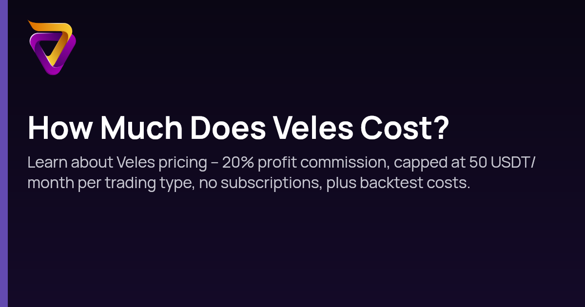 How Much Does Veles Cost? | Veles Help Center